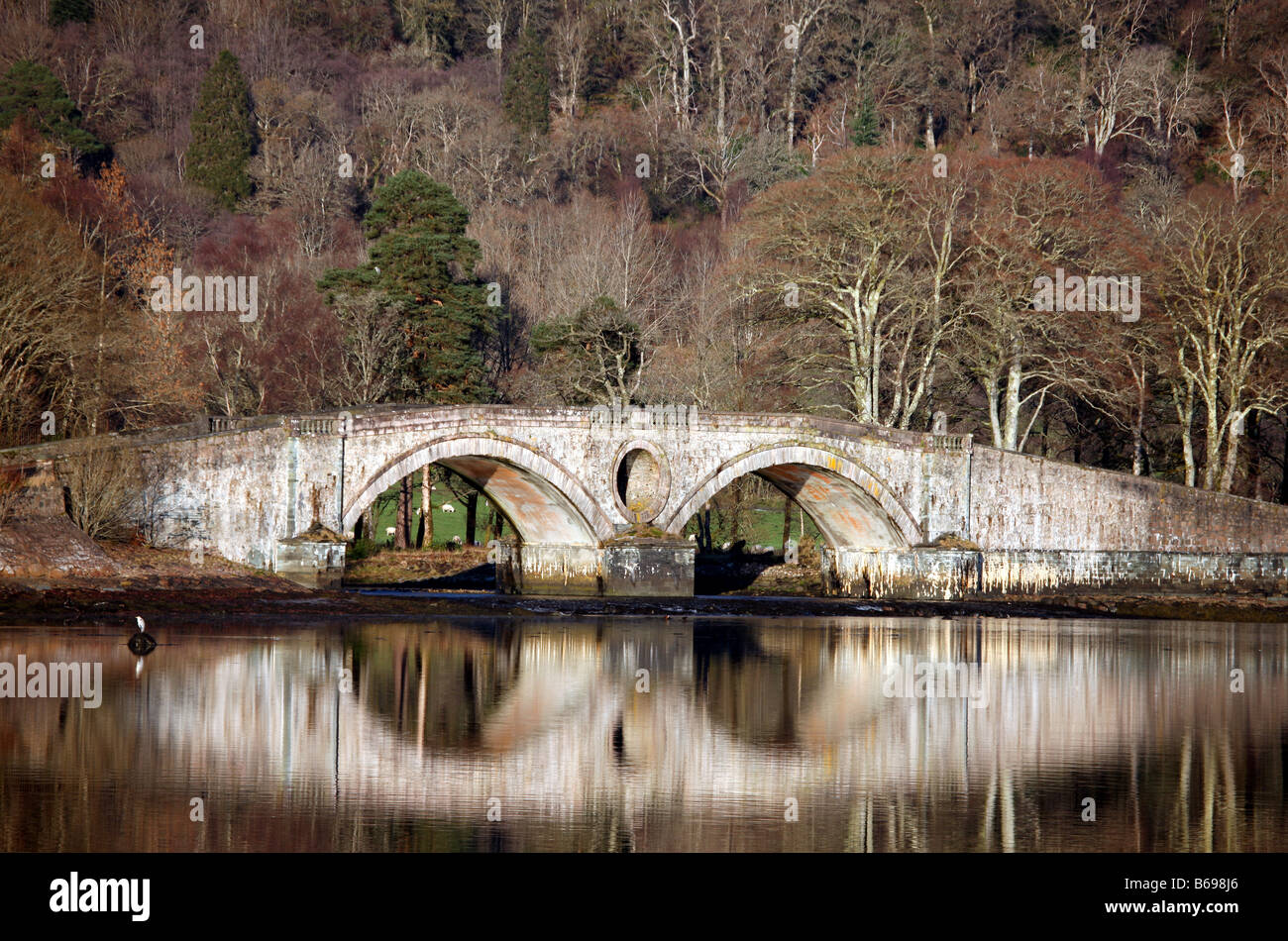 Aray Bridge Inveraray Stock Photo - Alamy