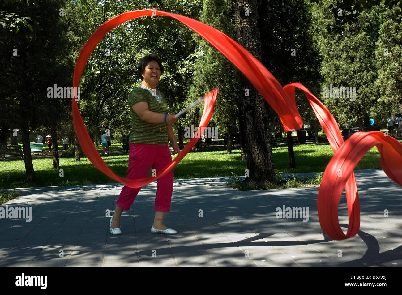 Dance ribbon hi-res stock photography and images - Alamy