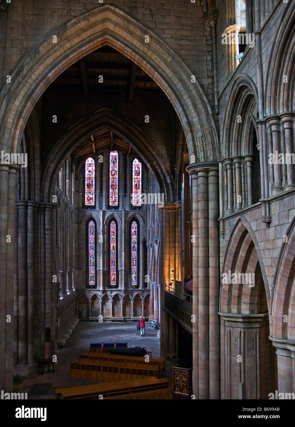 Medieval stained glass window 15th century hi-res stock photography and ...