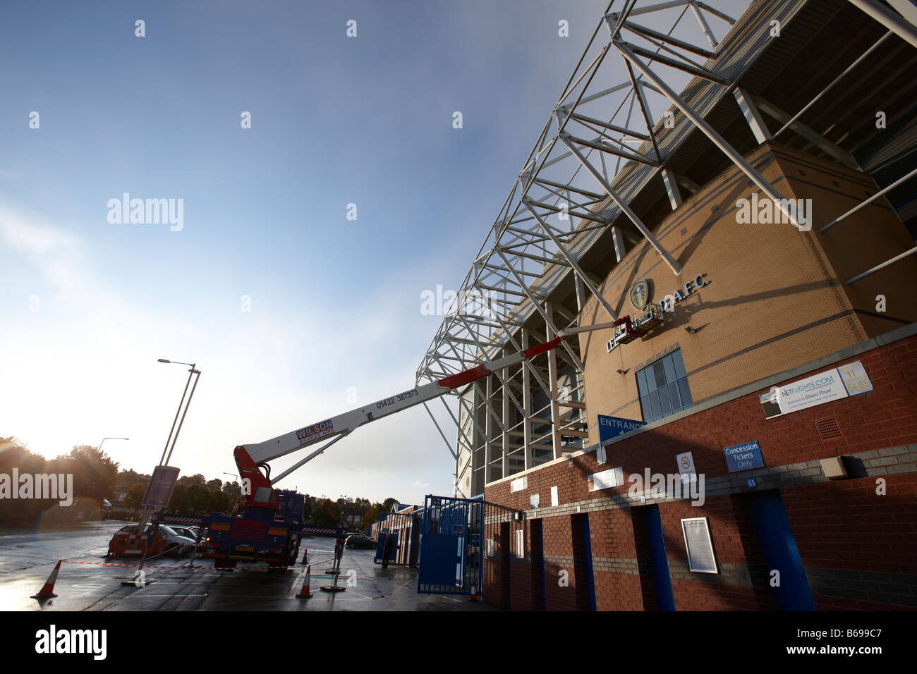Leeds united football ground elland hi-res stock photography and images ...