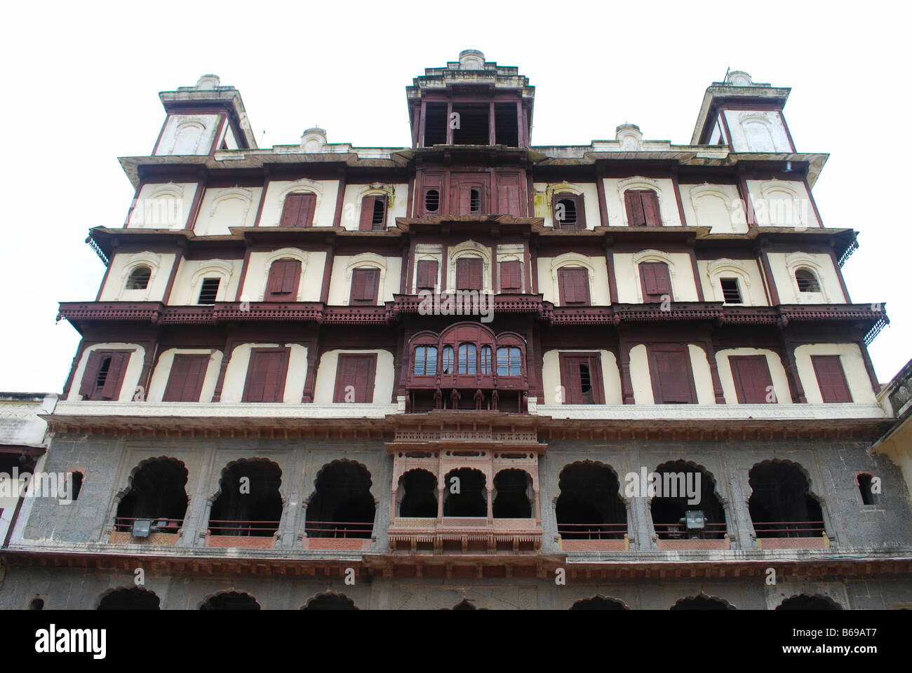 Perspective View of Rajwada or Indore Place, Indore, Madhya Pradesh ...
