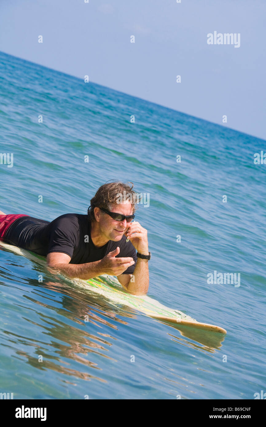 Man floating on the sea hi-res stock photography and images - Alamy