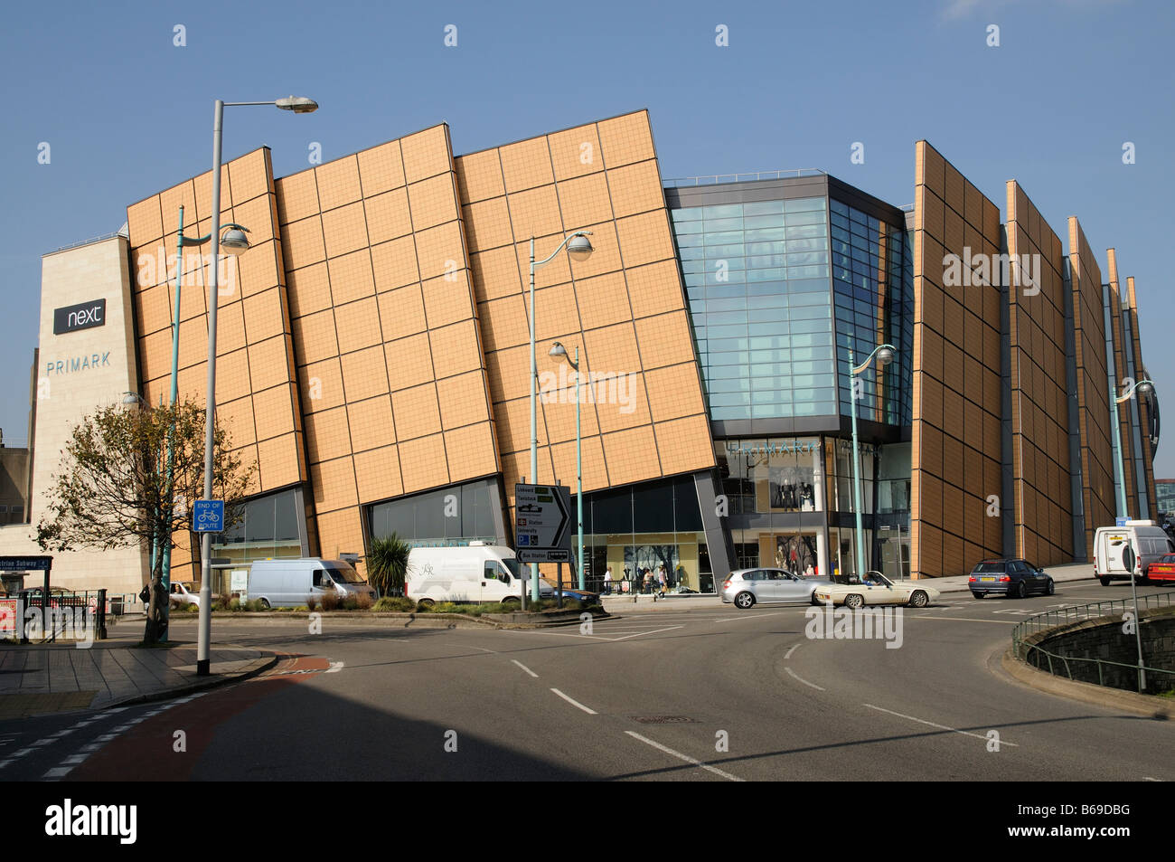 Drake Circus shopping complex in Plymouth Devon England UK Stock Photo ...