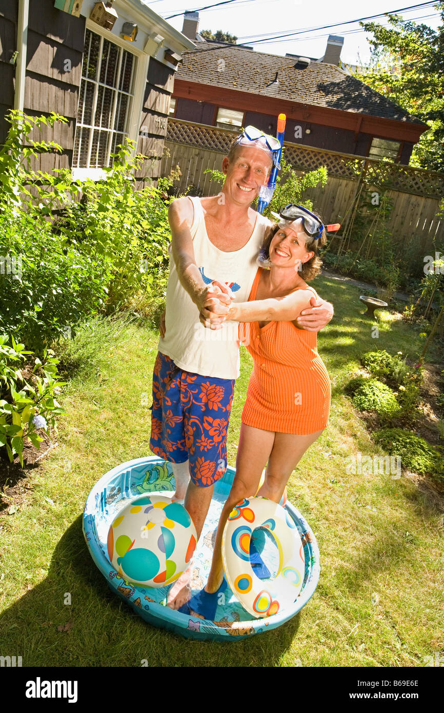 Dancing at the back pool hi-res stock photography and images - Alamy