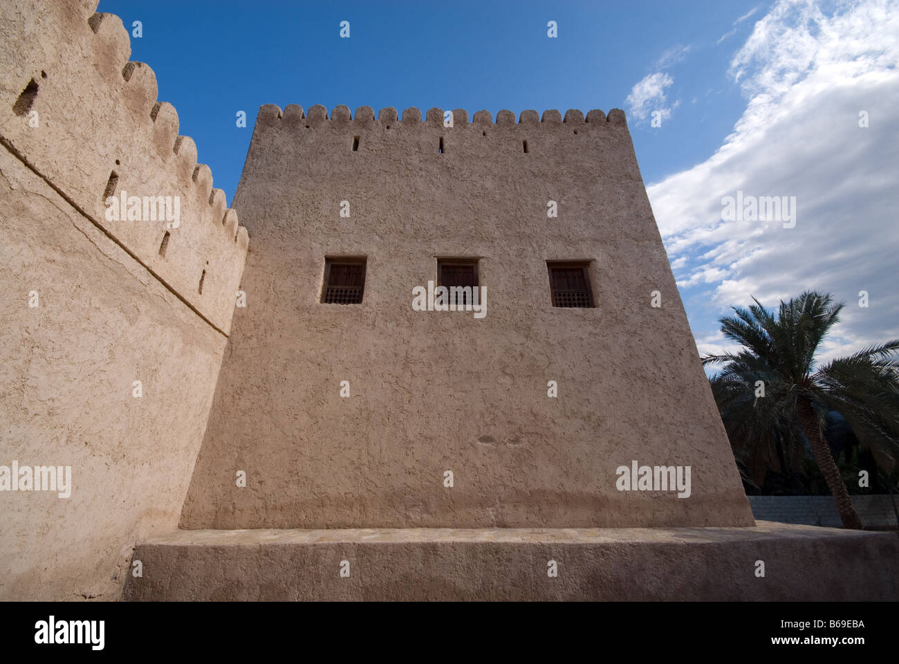 Khasab Castle Oman Stock Photo - Alamy