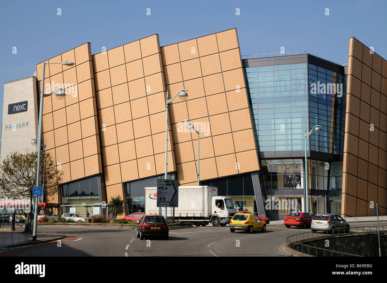 Drake Circus shopping complex in Plymouth Devon England UK Stock Photo ...