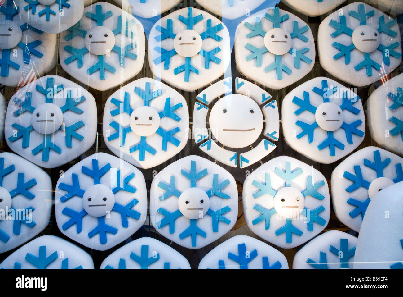 A Flake Like Mike display at Saks Fifth Avenue in New York City Stock ...