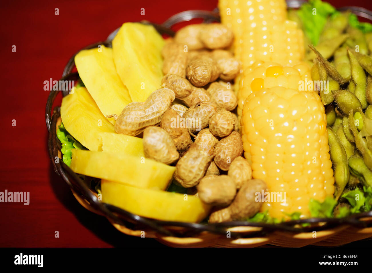 Food in a bowl, Hohhot, Inner Mongolia, China Stock Photo - Alamy