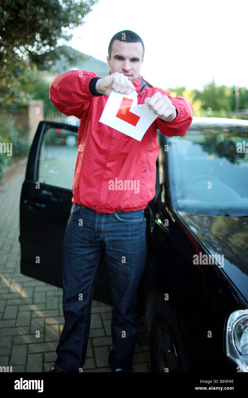 Just passed driving test hi-res stock photography and images - Alamy