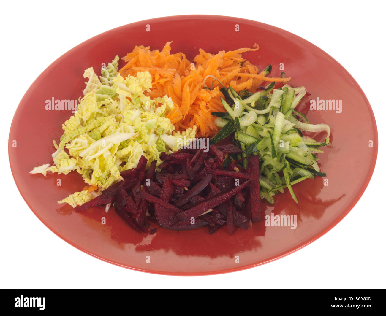 Plate of Vegetables Stock Photo - Alamy
