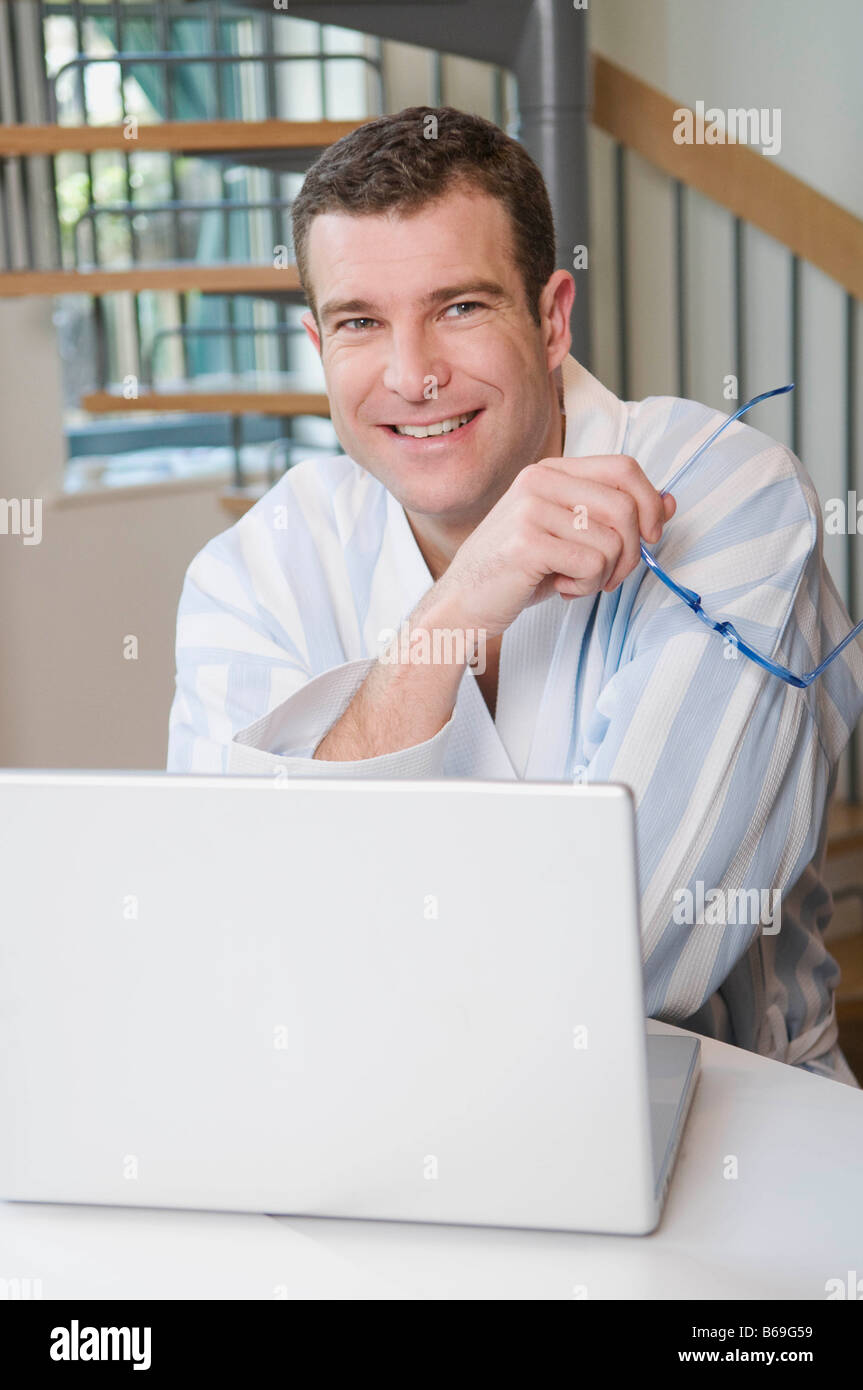 Uk portrait laptop hi-res stock photography and images - Alamy