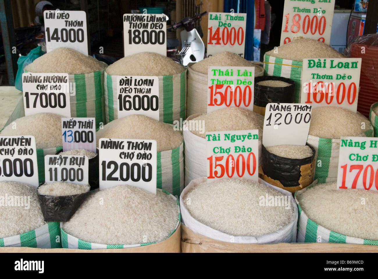 Vietnam rice varieties hi-res stock photography and images - Alamy