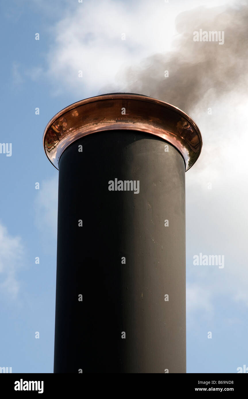 A Traction Engine Chimney Stock Photo - Alamy
