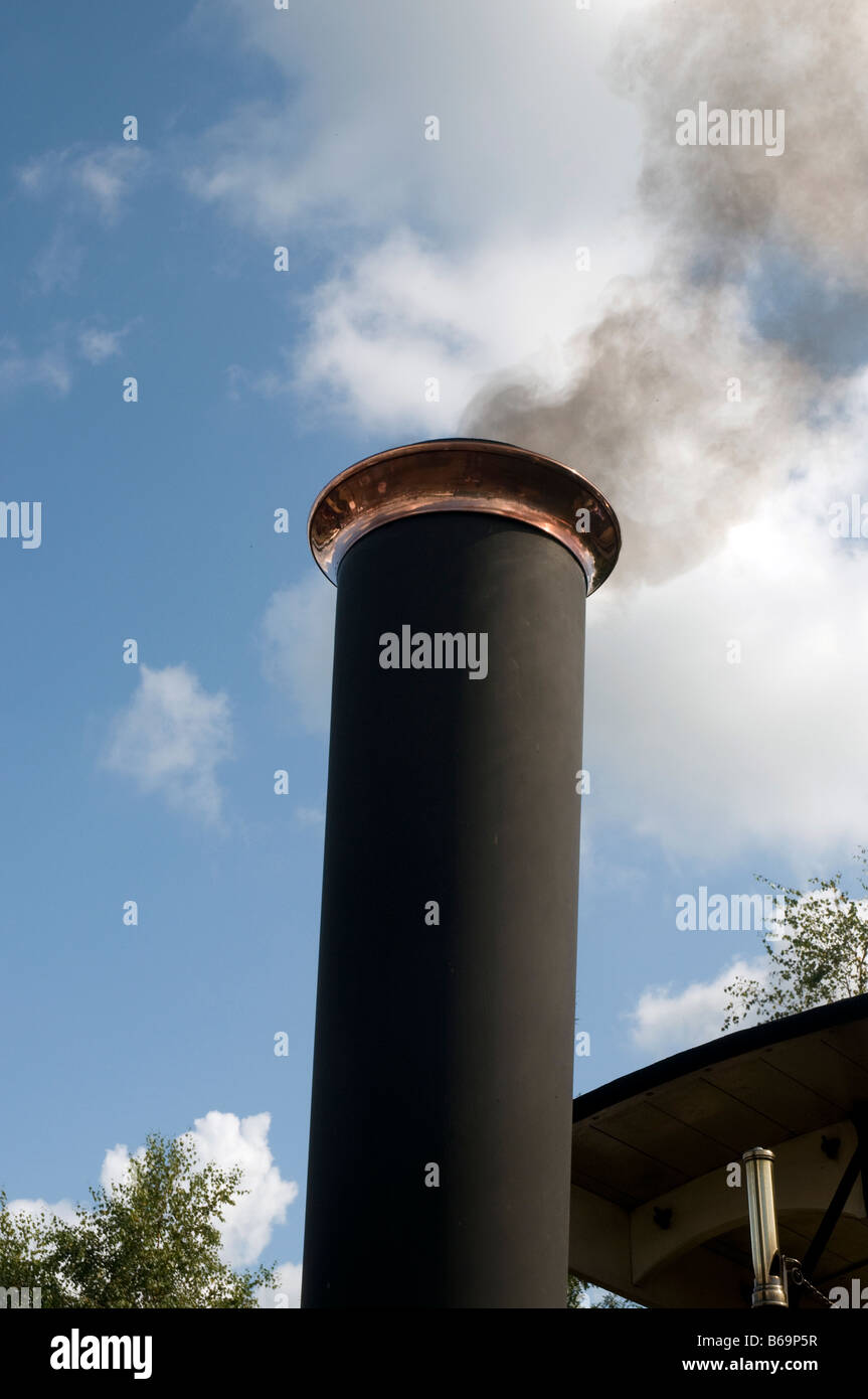 A Traction Engine Chimney Stock Photo - Alamy