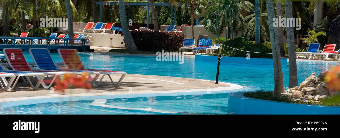 swimming pool at Blau Colonial Cayo Coco Cuba Stock Photo - Alamy