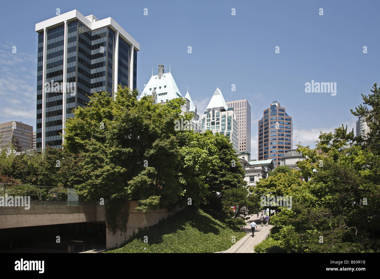Robson plaza hi-res stock photography and images - Alamy