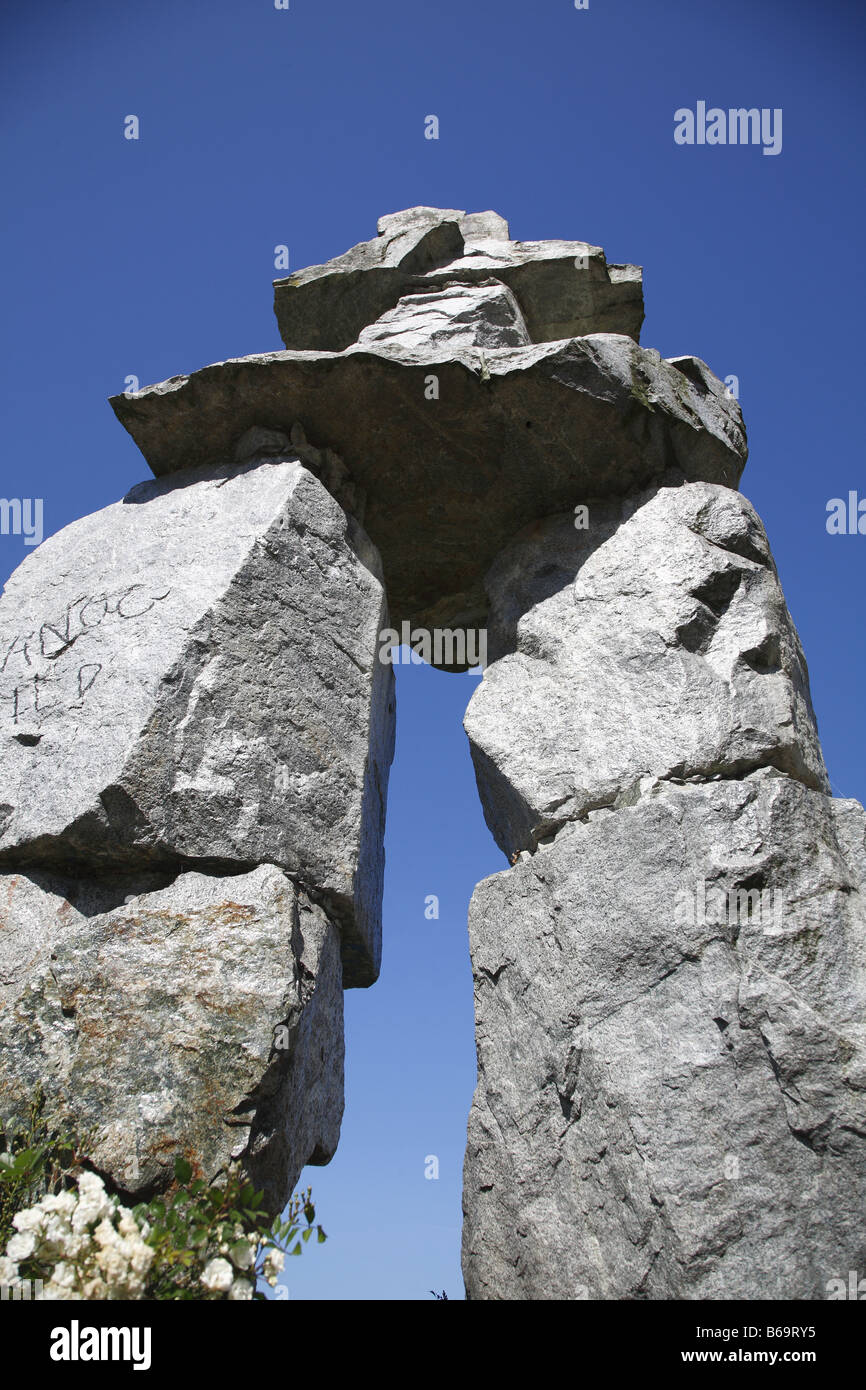 Canada Kanada BC Britisch British Columbia Inukshuk English Bay Symbol ...