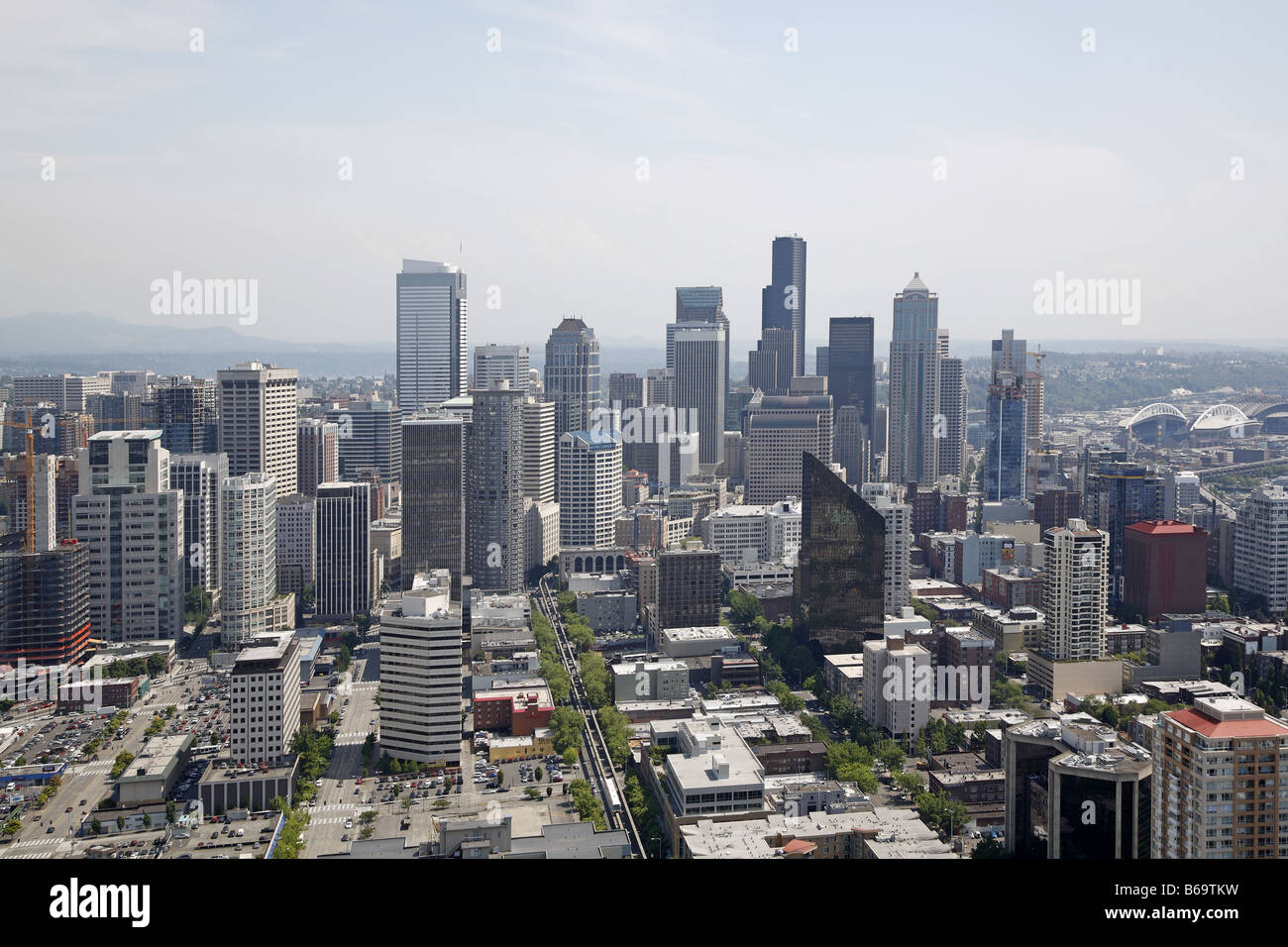 Luftaufnahme von washington hi-res stock photography and images - Alamy