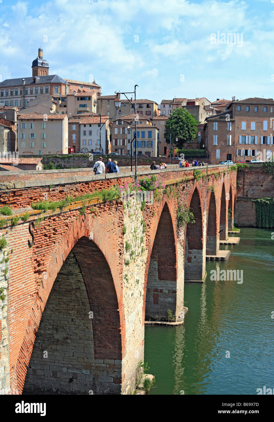 Tarn river, Albi, France Stock Photo - Alamy