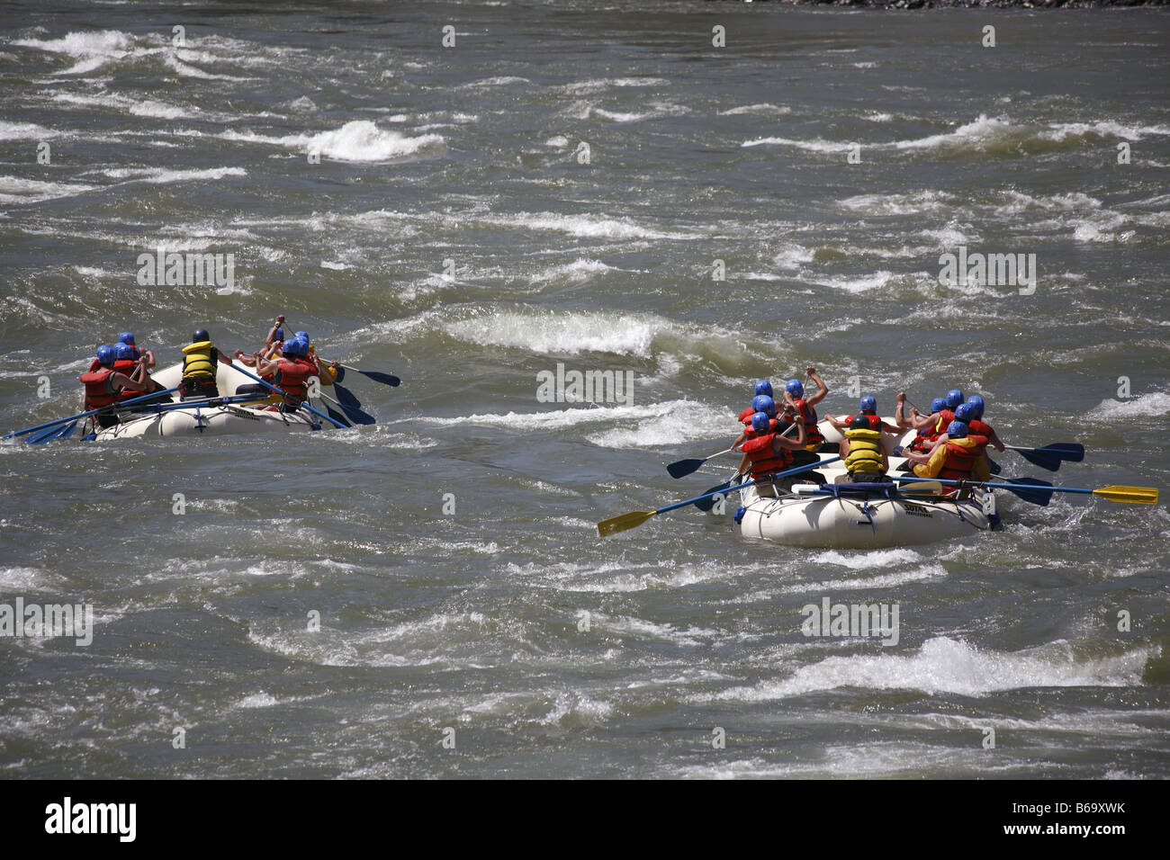 Canada Kanada BC Britisch British Columbia Thompson River White Water ...