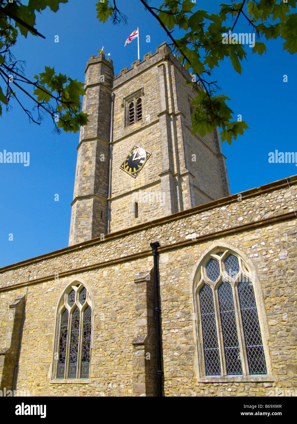 Axminster church, East Devon, England Stock Photo - Alamy