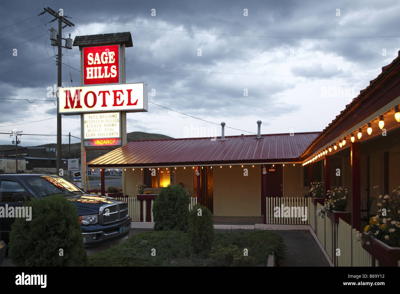 Sage motel hi-res stock photography and images - Alamy