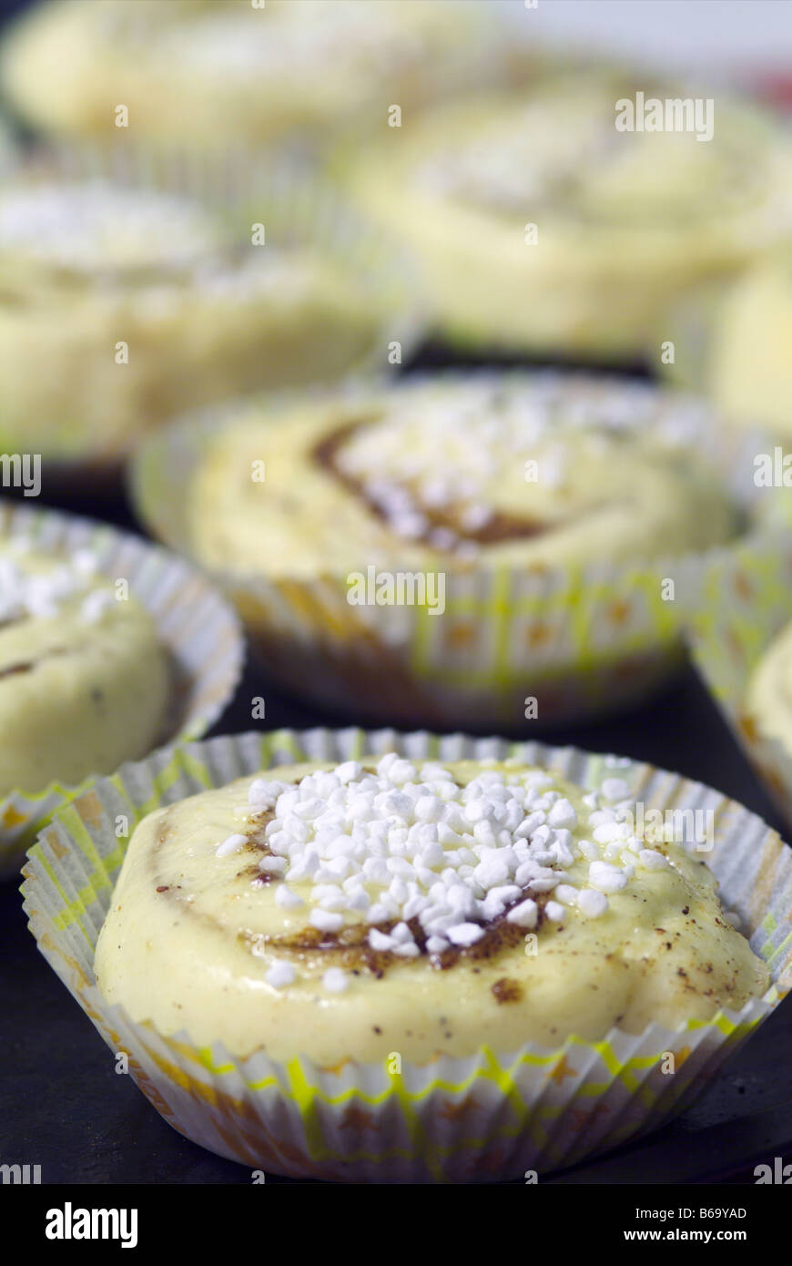 Cupcakes Before Baking Stock Photo - Alamy