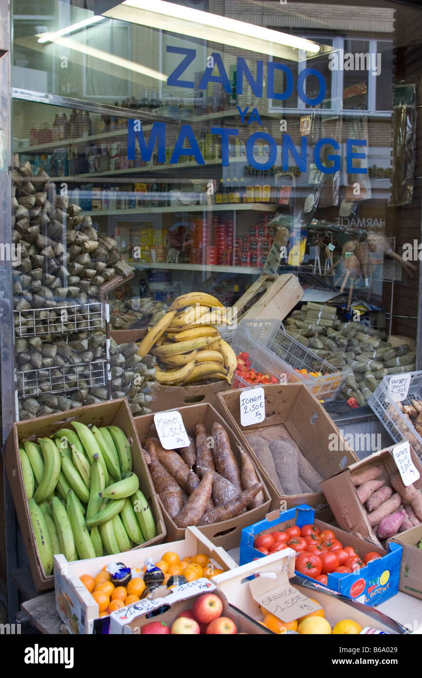 The Congolese district in Brussels known as 'Matonge' taking its name ...