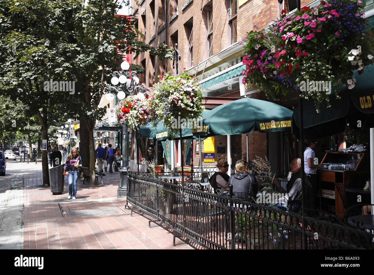 Gastown and vancouver and cafe hi-res stock photography and images - Alamy