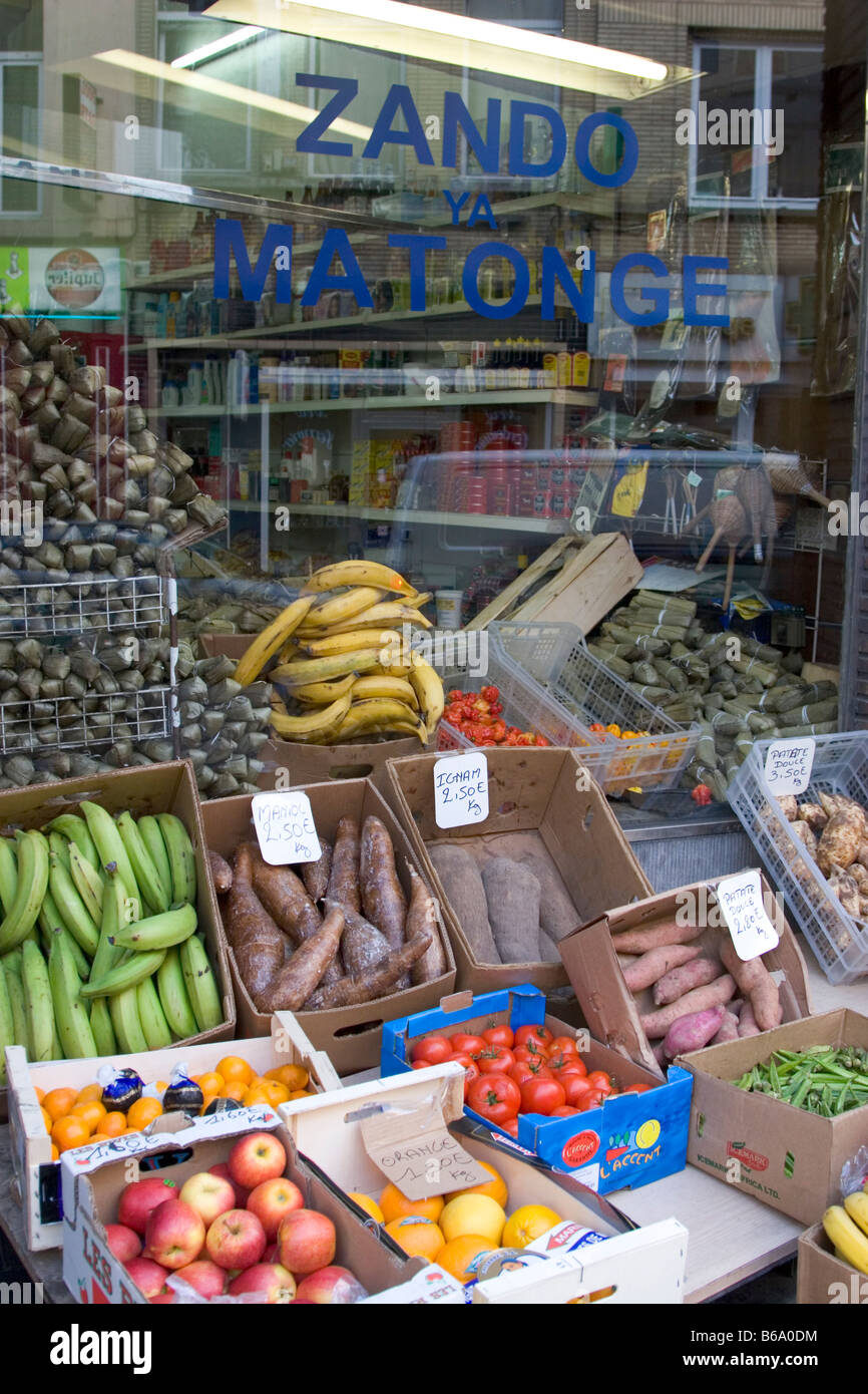 The Congolese district in Brussels known as 'Matonge' taking its name ...