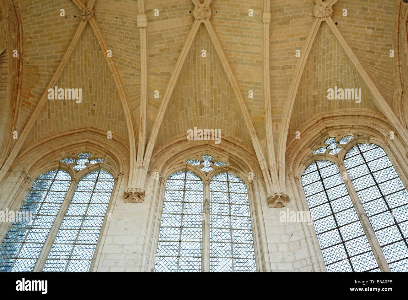 Church Sainte Radegonde, Poitiers, Poitou, France Stock Photo - Alamy