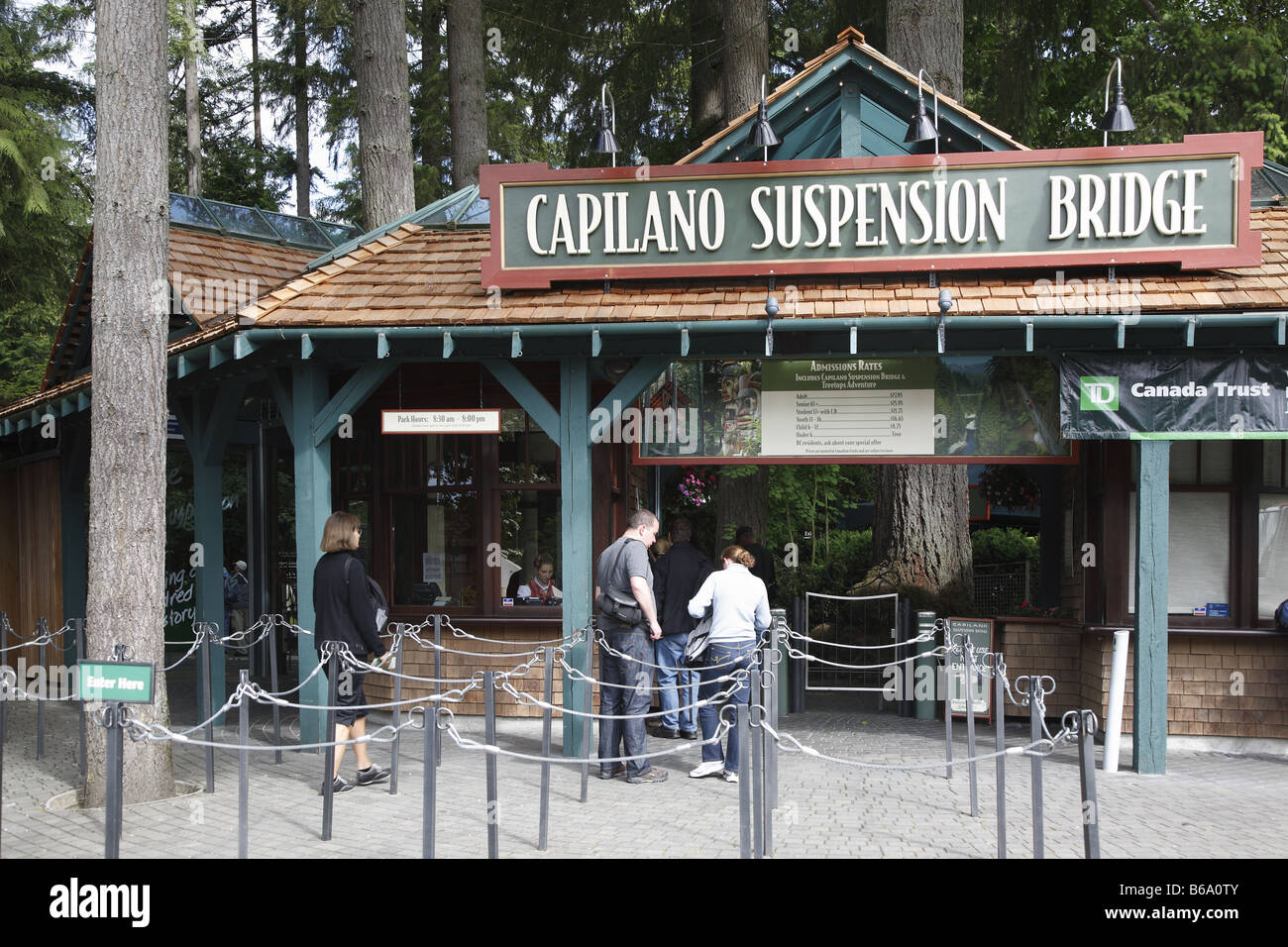 Canada Kanada BC Britisch British Columbia Vancouver Capilano ...