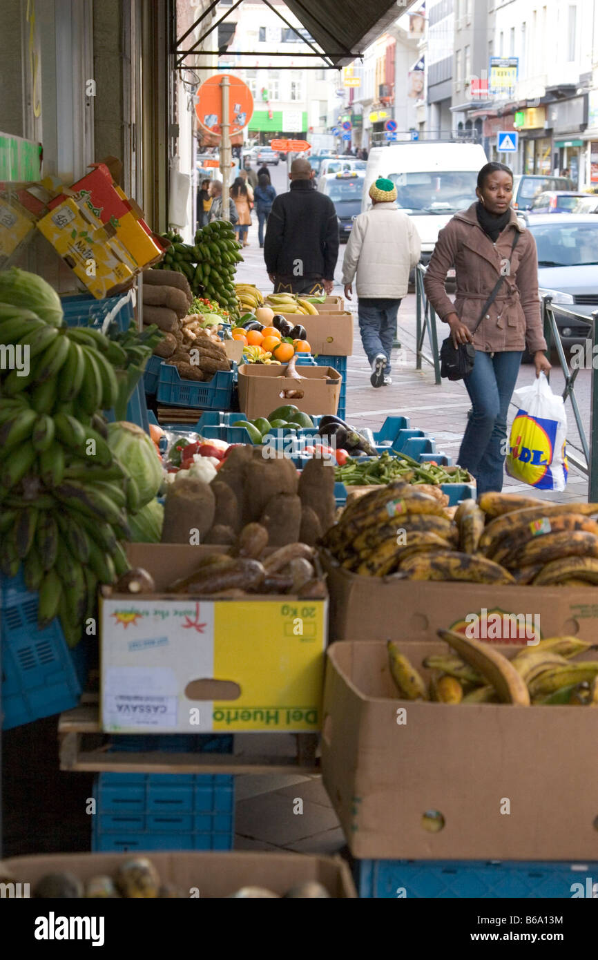 The Congolese district in Brussels known as 'Matonge' taking its name ...