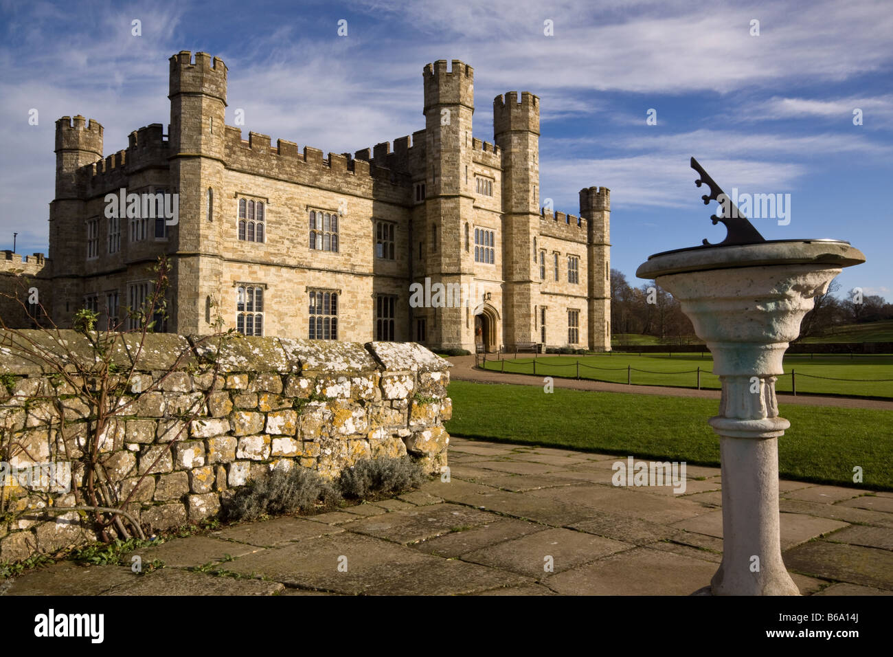 Leeds Castle Kent England Stock Photo - Alamy