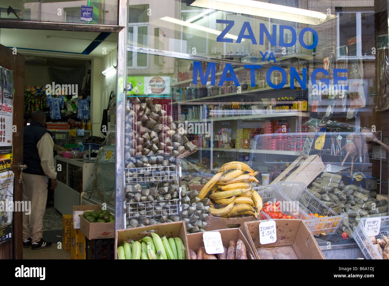 The Congolese district in Brussels known as 'Matonge' taking its name ...