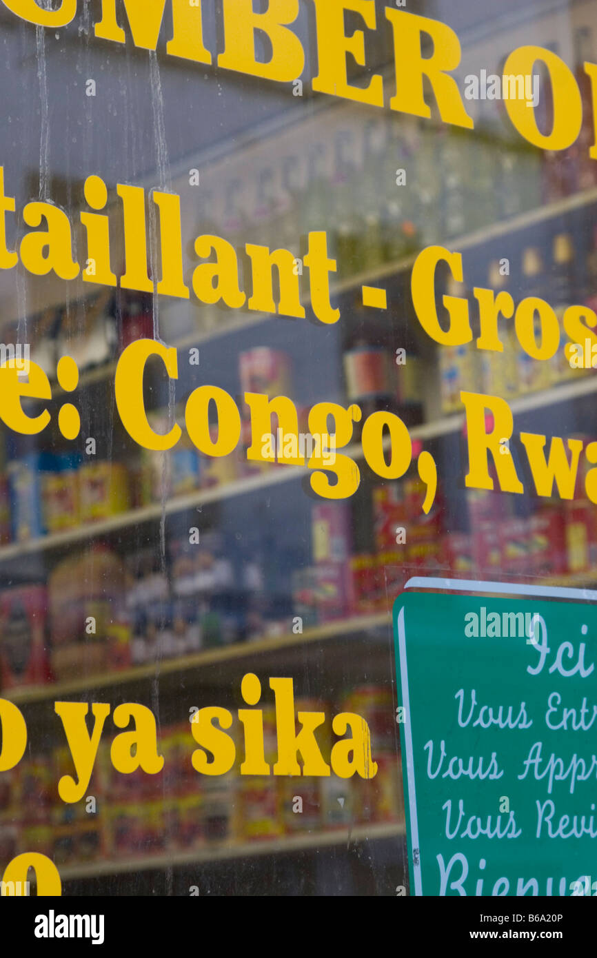 The Congolese district in Brussels known as 'Matonge' taking its name ...