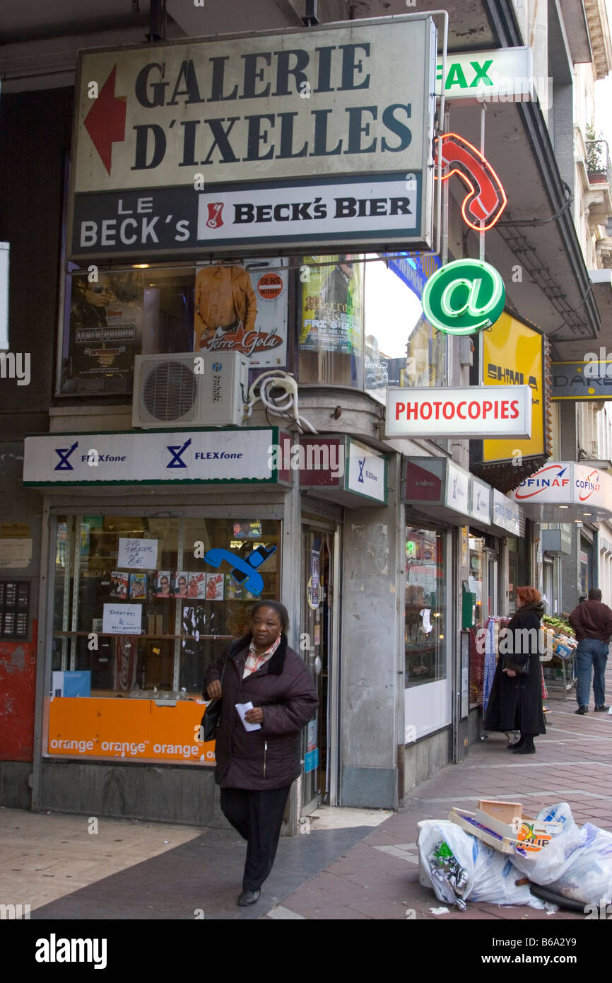 The Congolese district in Brussels known as 'Matonge' taking its name ...