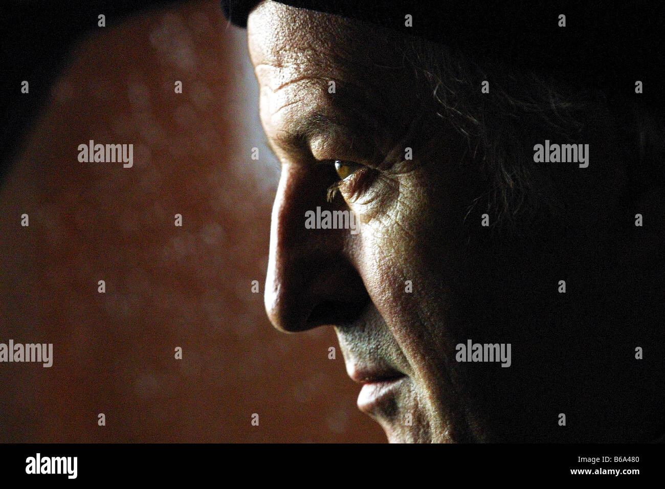 Irish actor Sean McGinley on the set of a short film called Do Armed ...