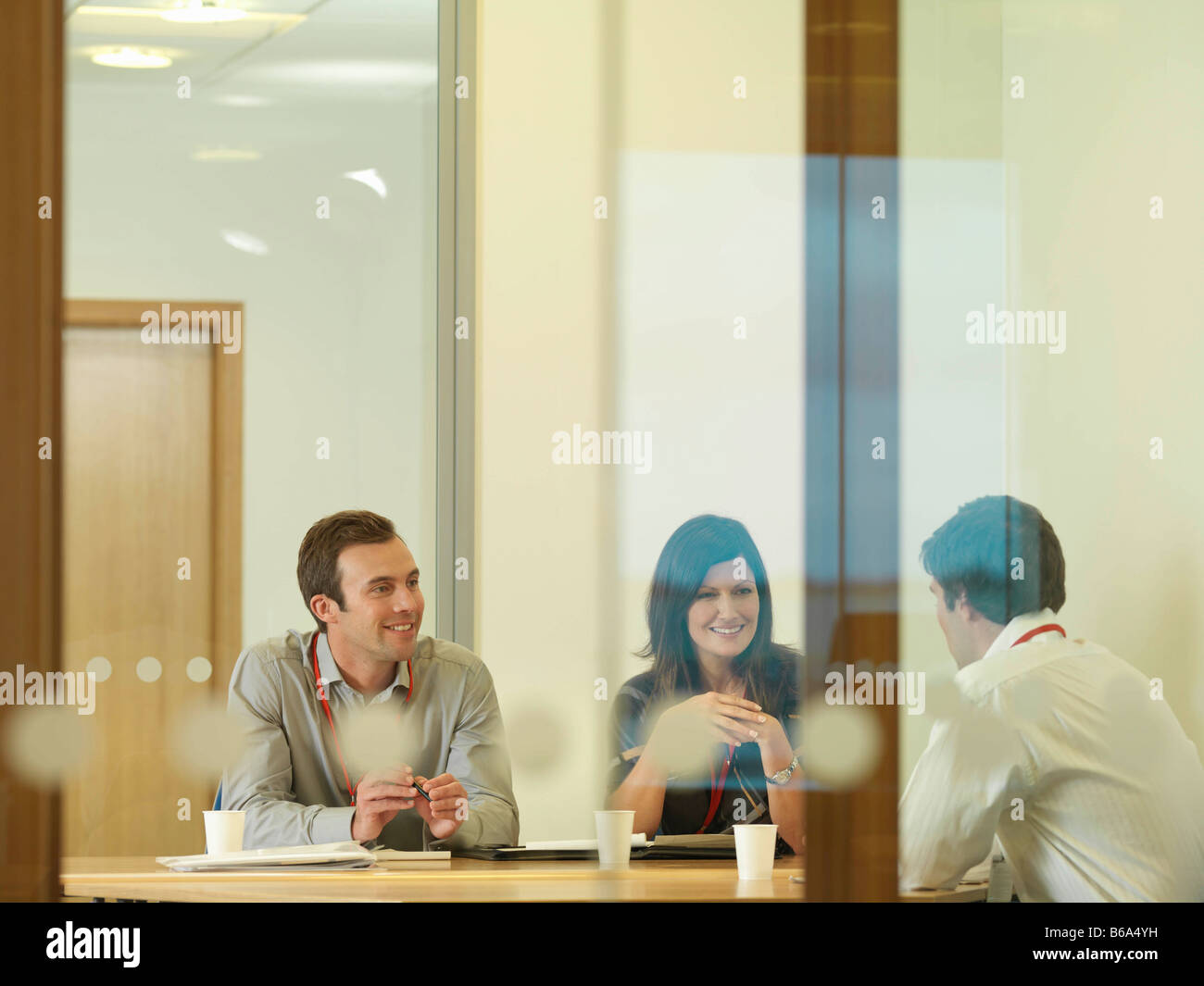 Staff Sitting High Resolution Stock Photography and Images - Alamy