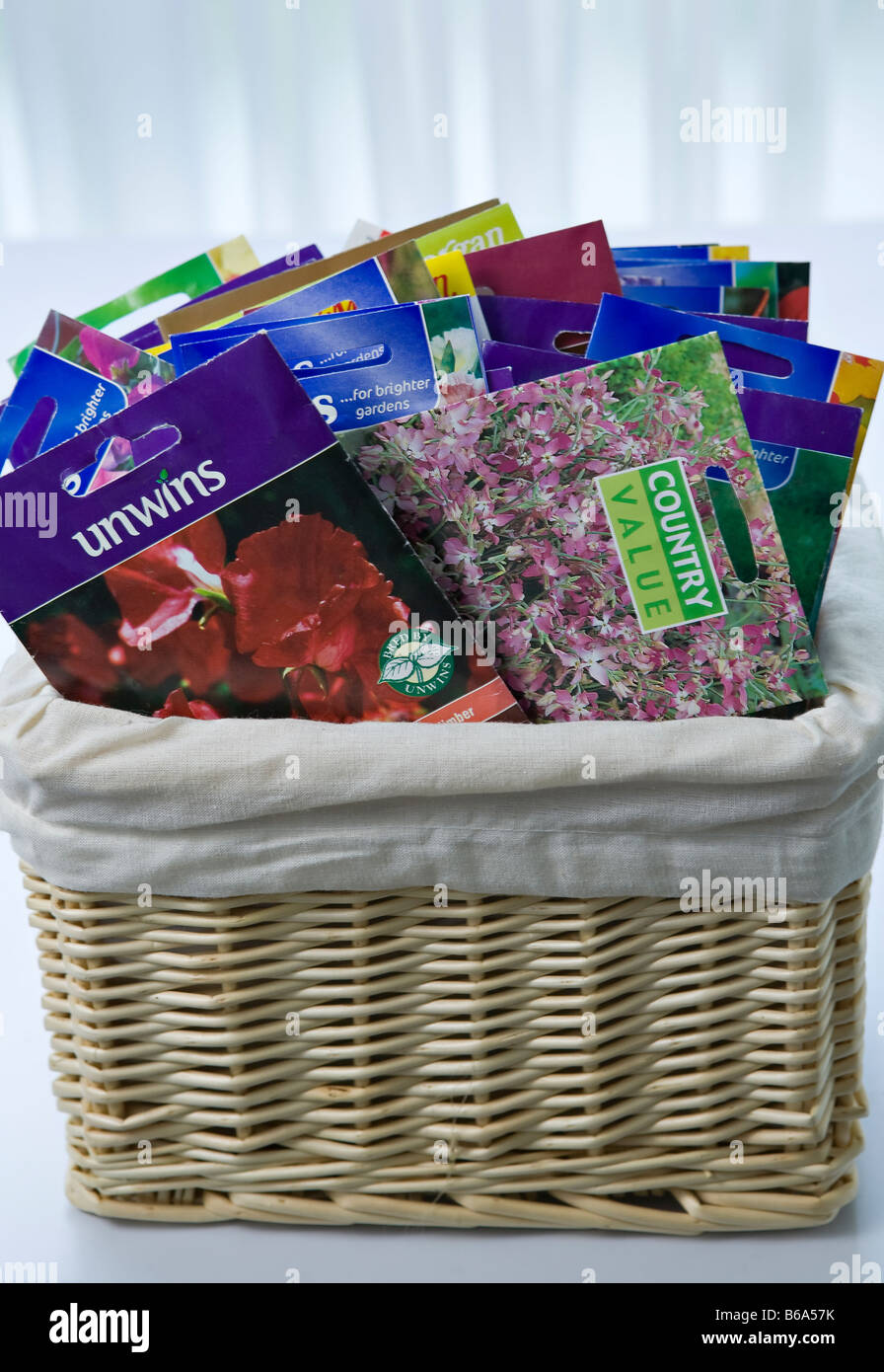 Seed packets hi-res stock photography and images - Alamy