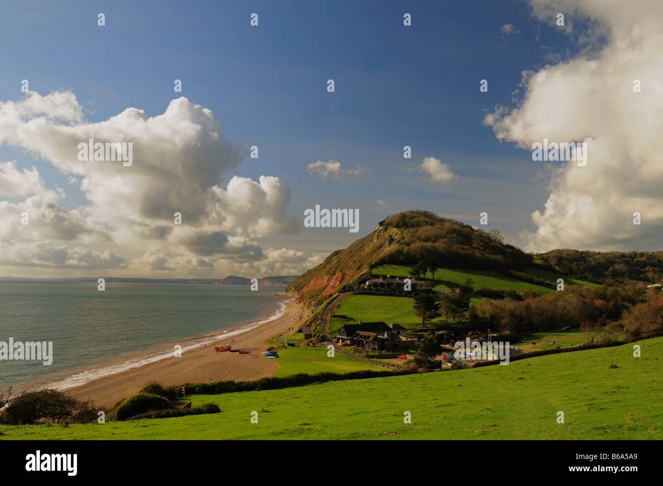 Branscombe beach devon hi-res stock photography and images - Alamy