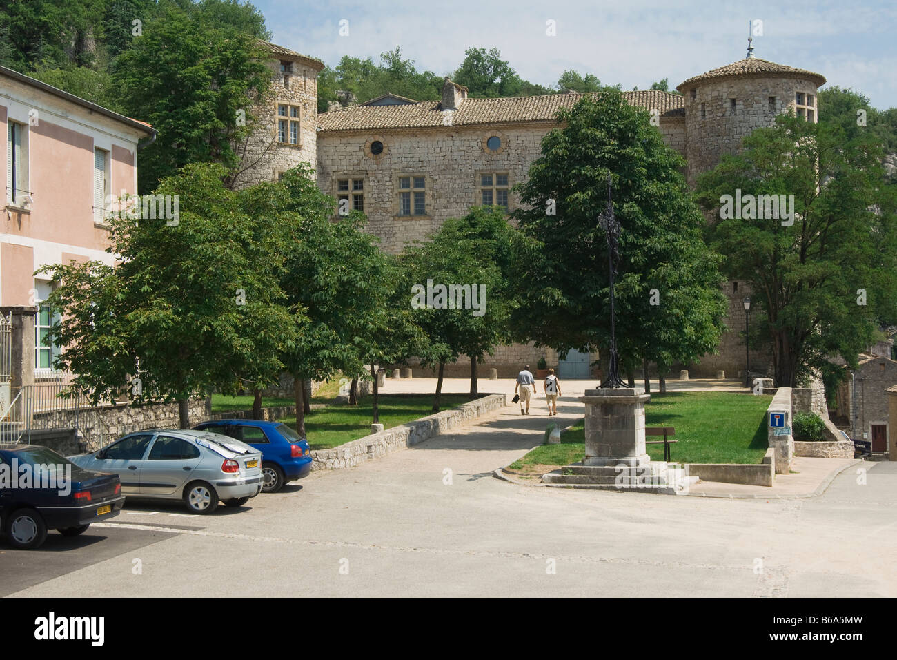 City of Vogüé Stock Photo - Alamy