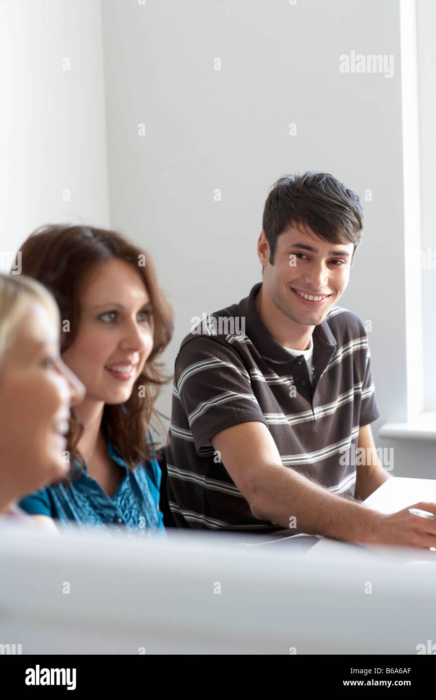 Happy office workers uk hi-res stock photography and images - Alamy