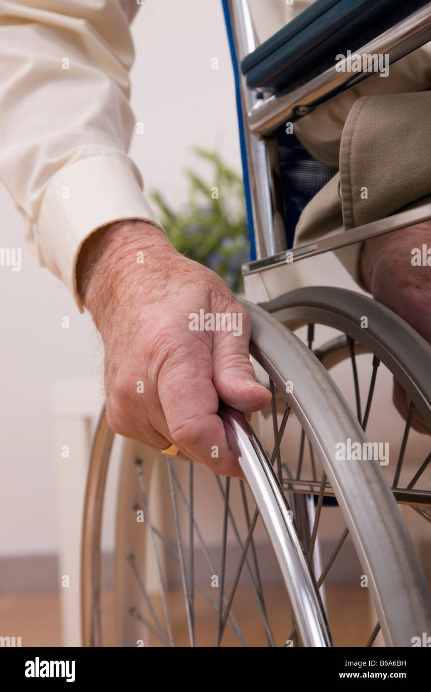 Hand gripping chair hi-res stock photography and images - Alamy