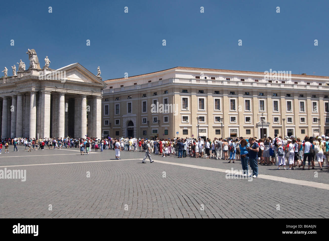 Saint Peter s Square Rome Italy Stock Photo - Alamy