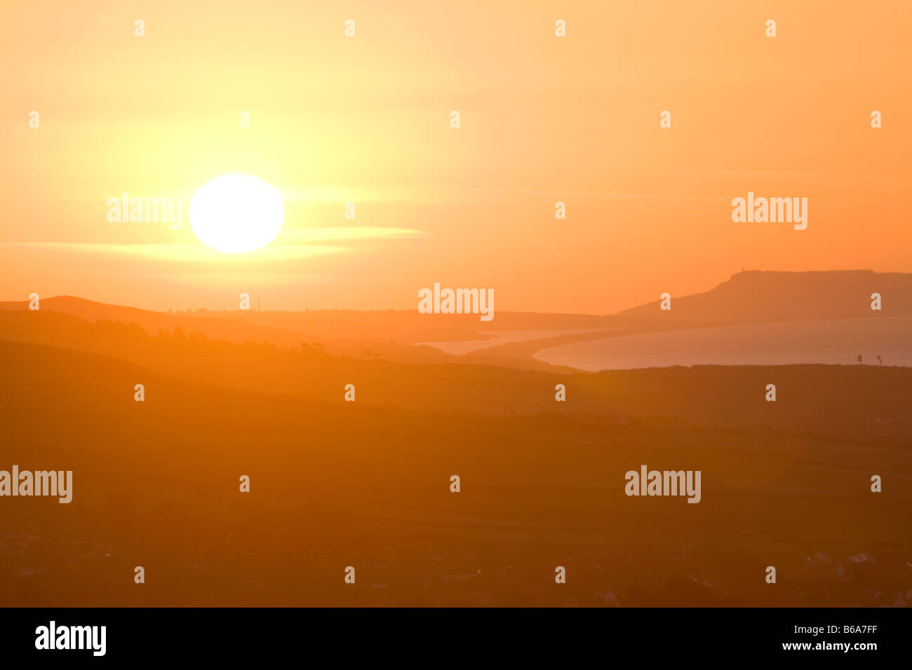 Sunrise over england hi-res stock photography and images - Alamy