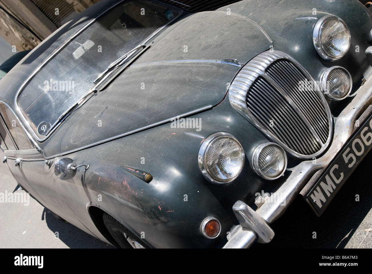 Daimler 250 V8 SALOON old car Stock Photo - Alamy