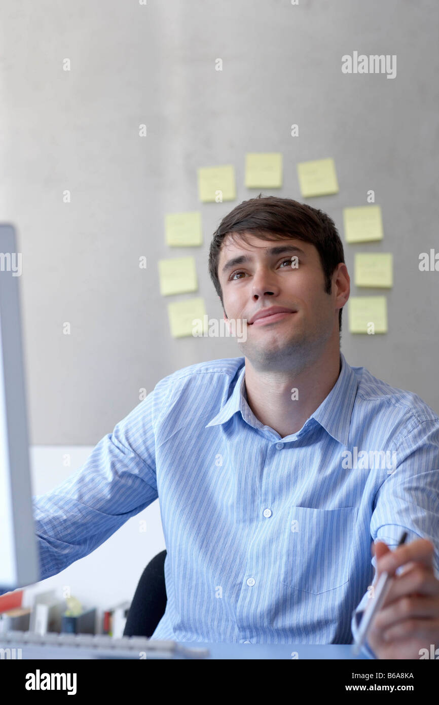 Thinking wondering pondering thinker hi-res stock photography and ...
