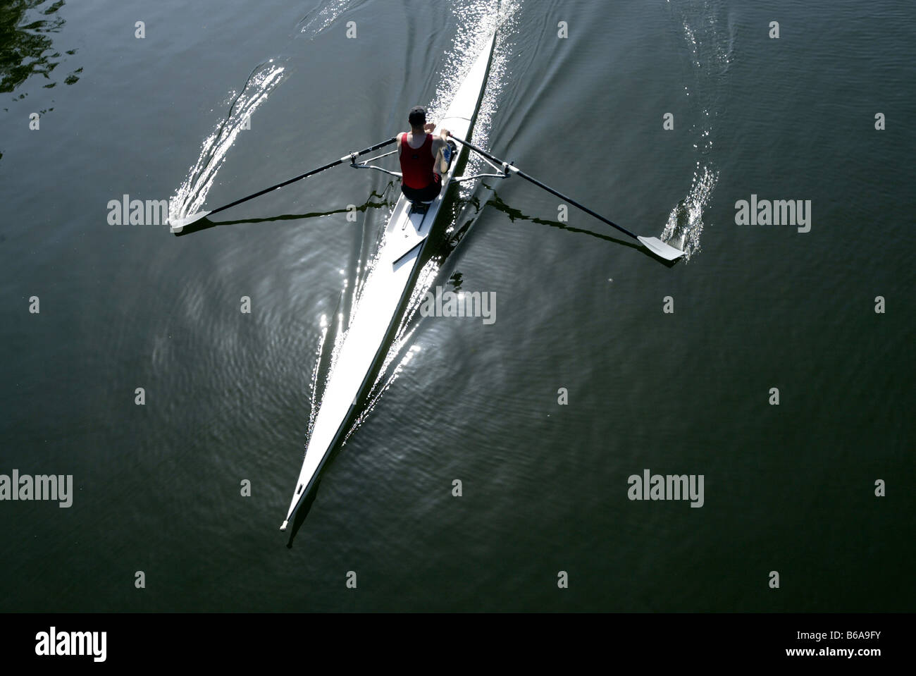 A single scull training hi-res stock photography and images - Alamy
