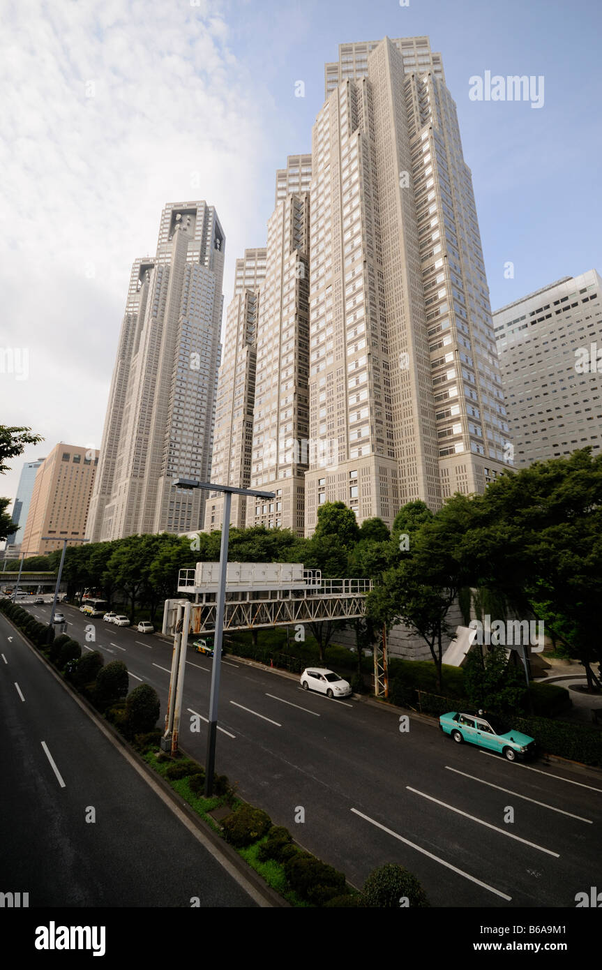 Tokyo city hall japanese architecture buildings towers skyscrapers ...